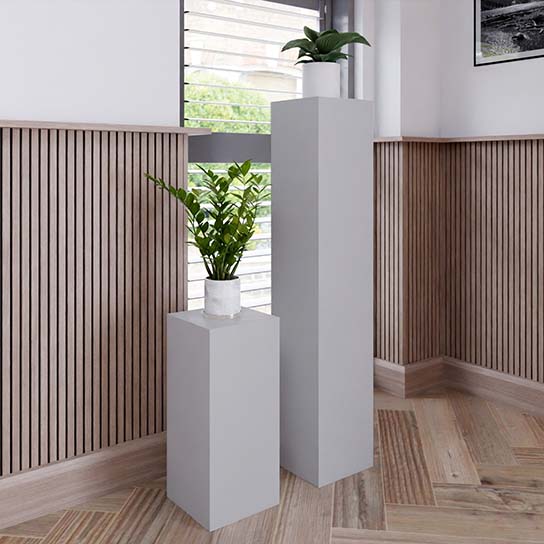 1000 - Sokkel gegrond - MDF vochtwerend - 200 x 200 x 900 mm - online ...